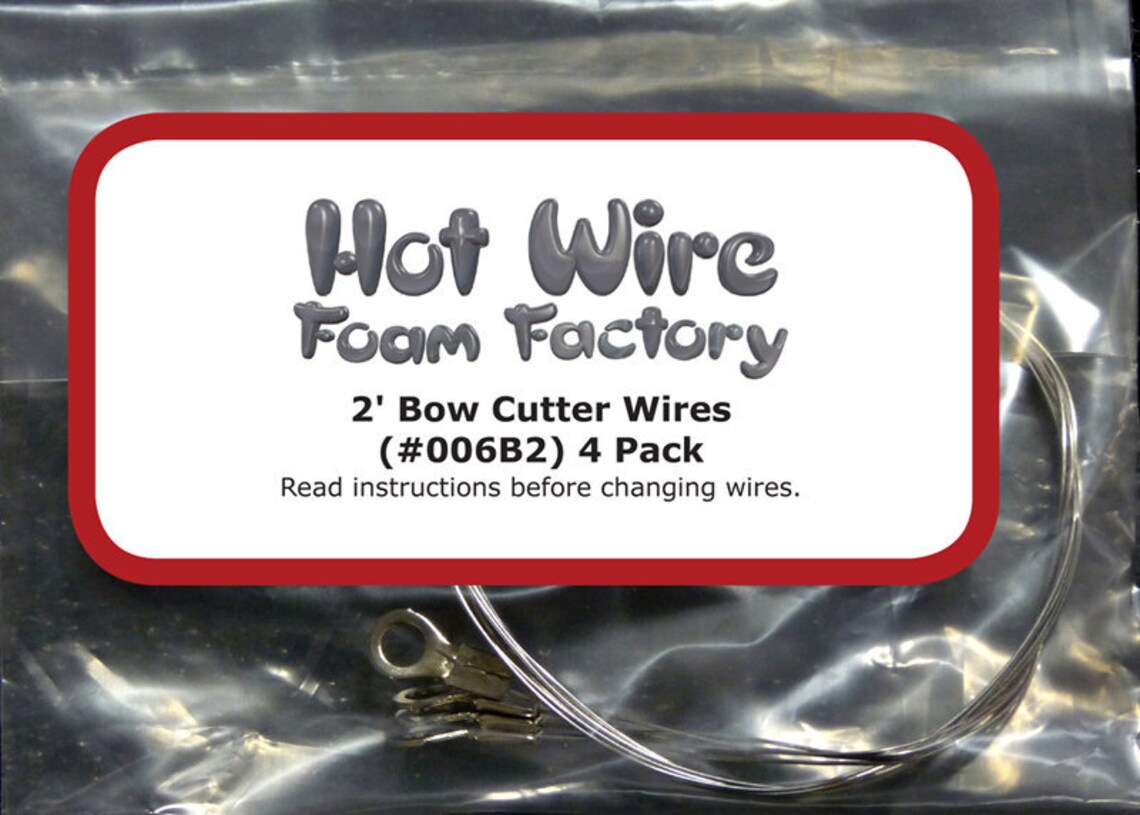 Hot Wire Foam Factory Replacement 2-foot Bow Cutter Wires Set of 4 ...