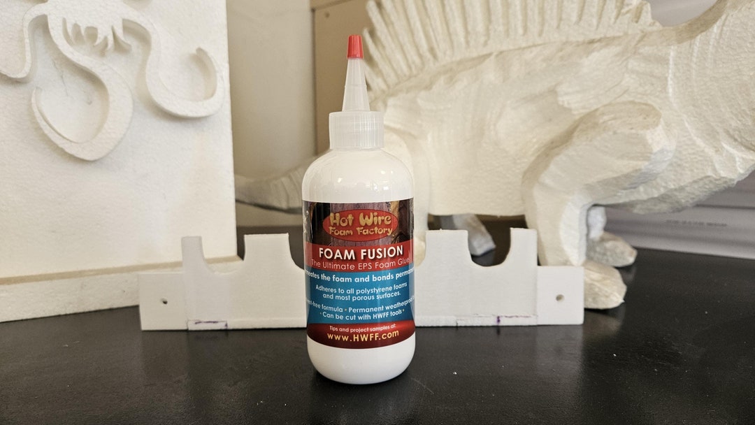 Hot Wire Foam Factory Foam Fusion Glue 8 Oz | Foam-safe Glue for ...