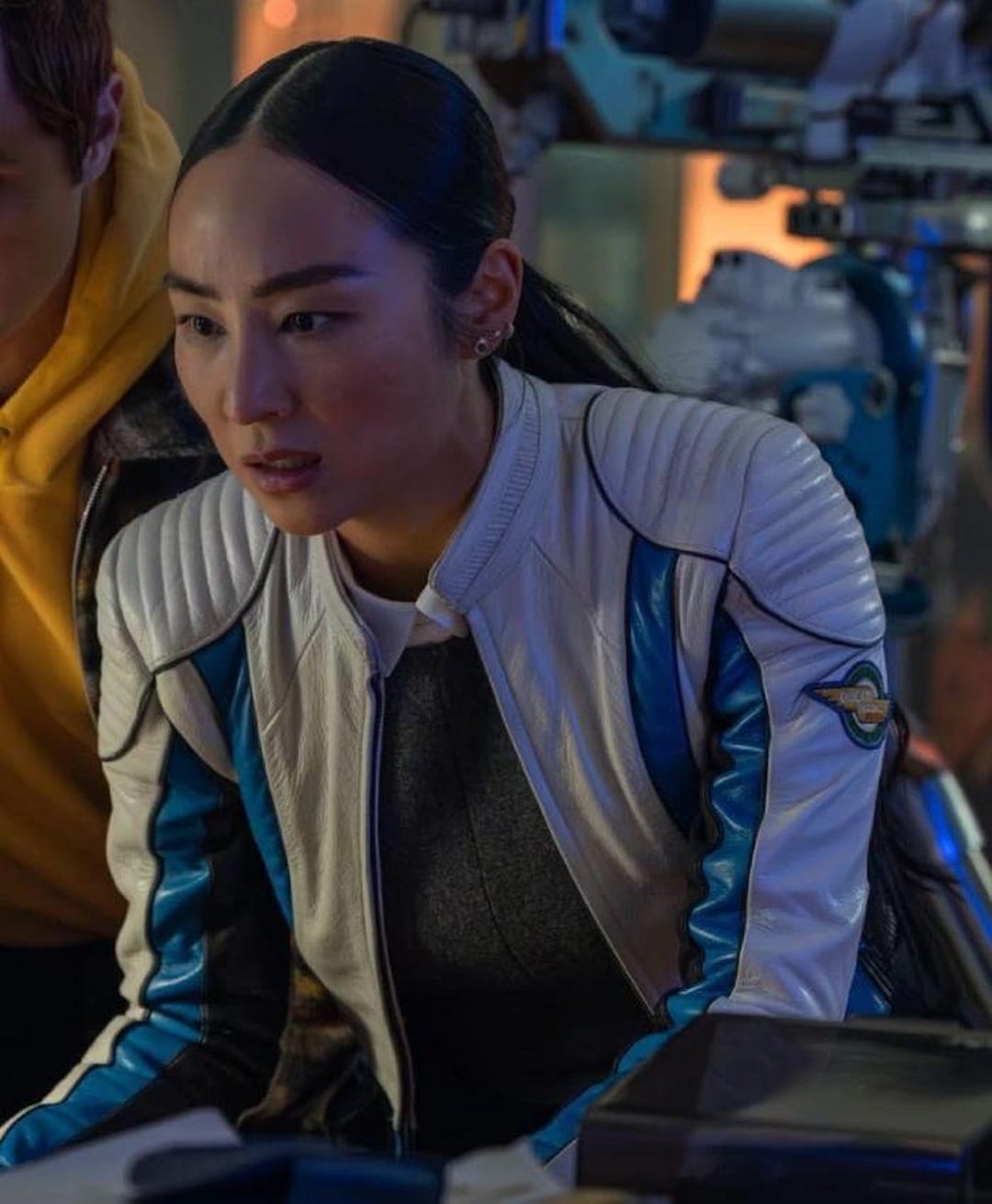 Tron Ares 2025 Greta Lee Leather Jacket - Etsy