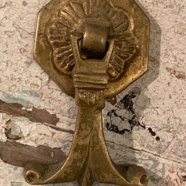 Antique Arts and Crafts Drawer Pull - Etsy