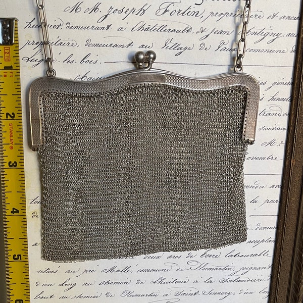 Vintage Mesh Purse - Etsy