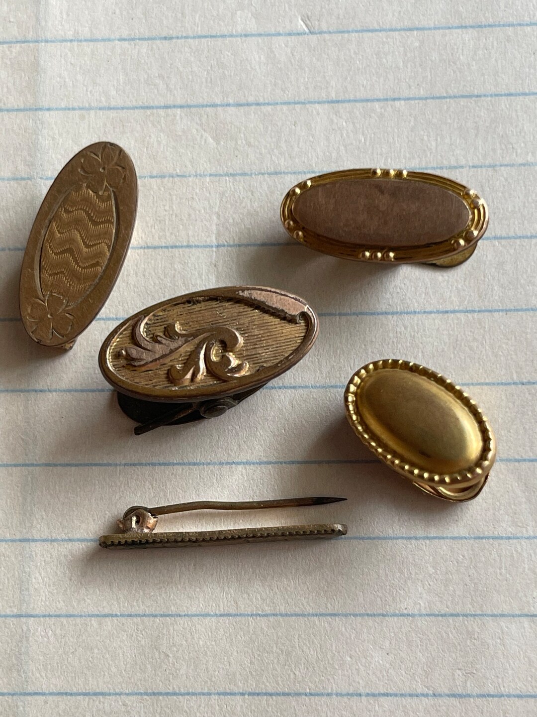 Antique Victorian Dress Clips - Etsy