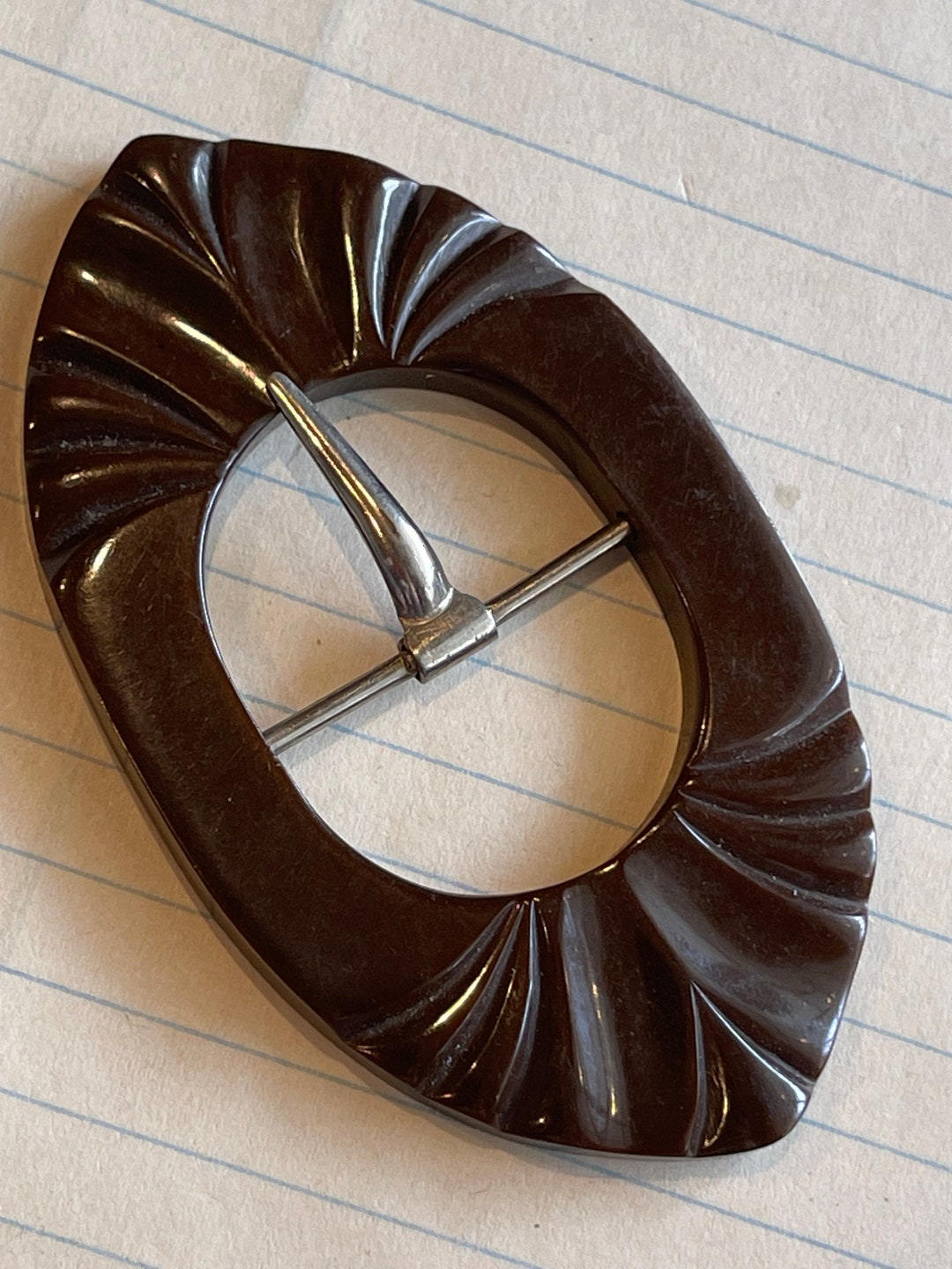 Vintage Bakelite Buckle - Etsy