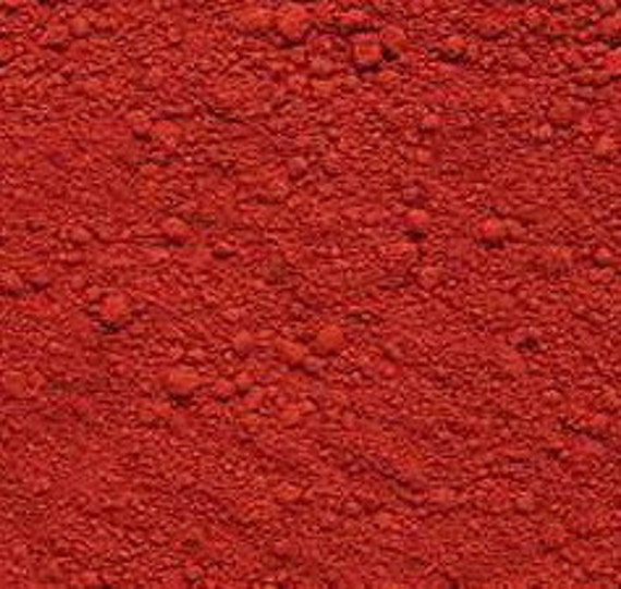 RED Oxide Pigment Color matte 1/2 Oz. 1 Oz. 2 Oz. or | Etsy