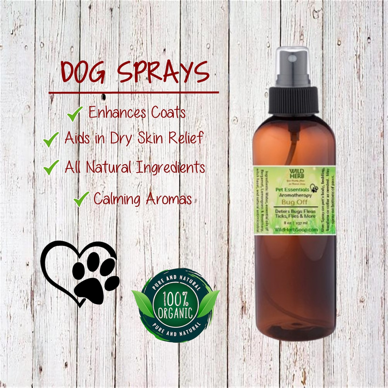 Natural Pest and Bug Repellent Spray: Organic Essential Oil Blend for ...