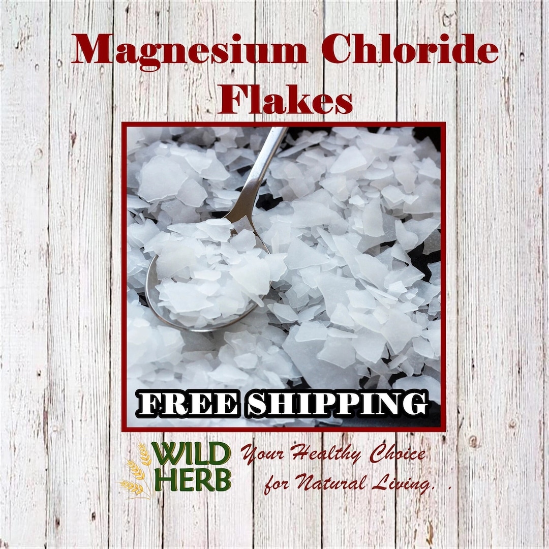 Magnesium Flakes: Dead Sea, Israel Magnesium Chloride Healthy Spa Like ...