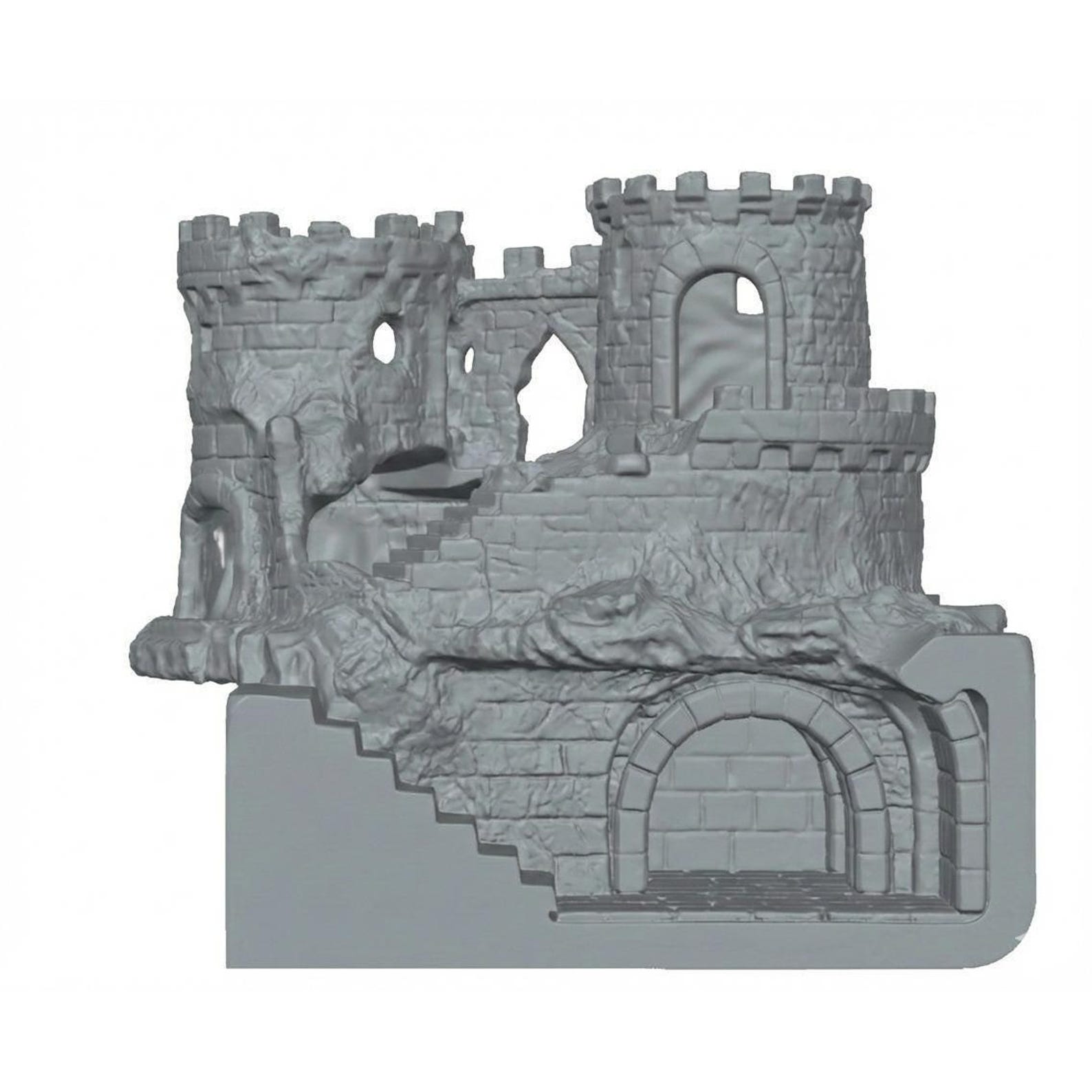 Crumbling Castle Hide and Climb - Underground Viewing Dungeon - Etsy