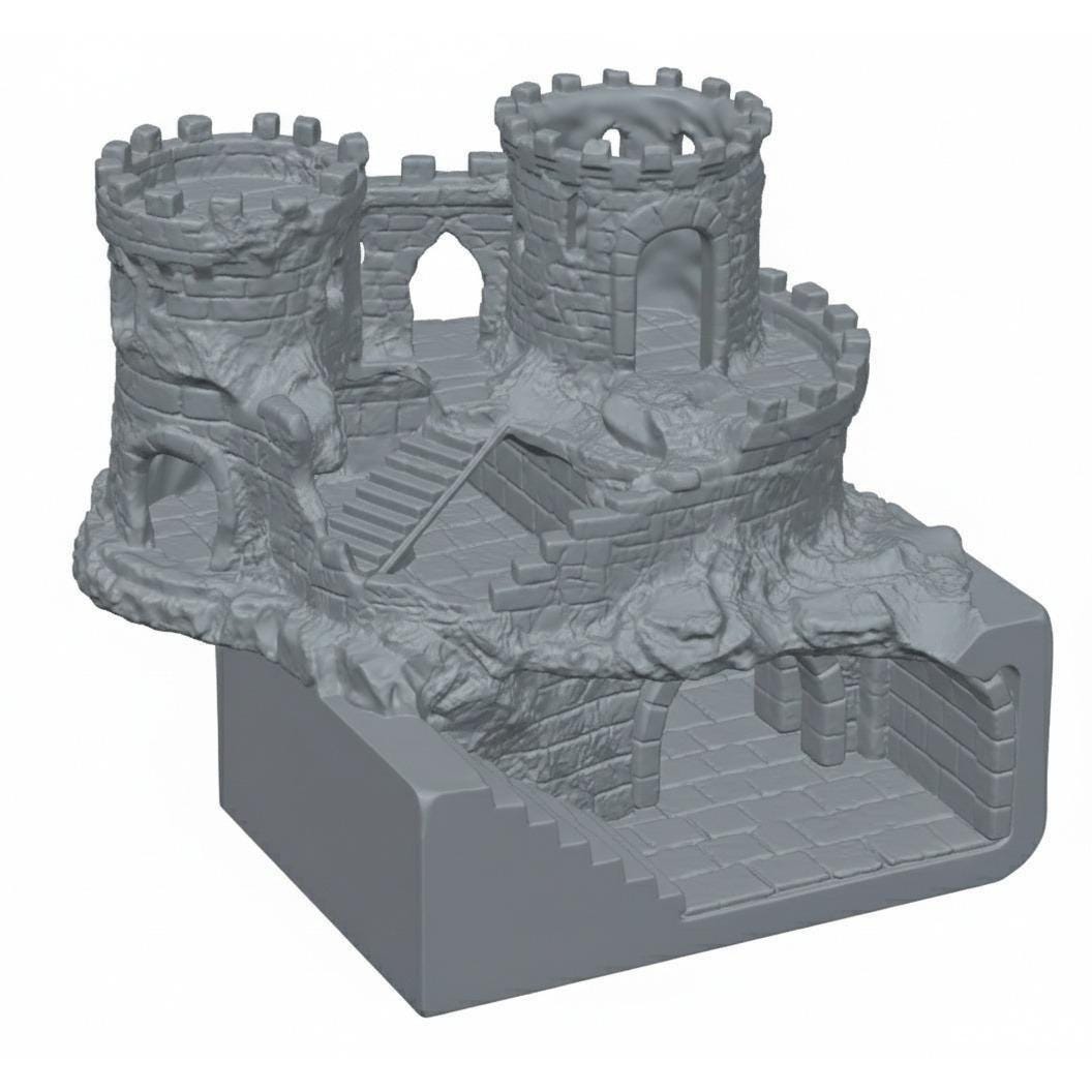 Crumbling Castle Hide and Climb - Underground Viewing Dungeon - Etsy