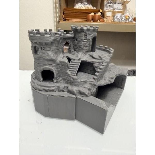 Crumbling Castle Hide and Climb - Underground Viewing Dungeon - Etsy