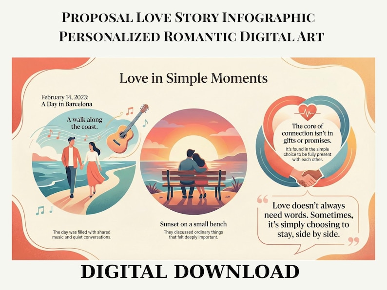 Personalized Memory Map | Custom Digital Infographic for Love Birth Travel - Etsy