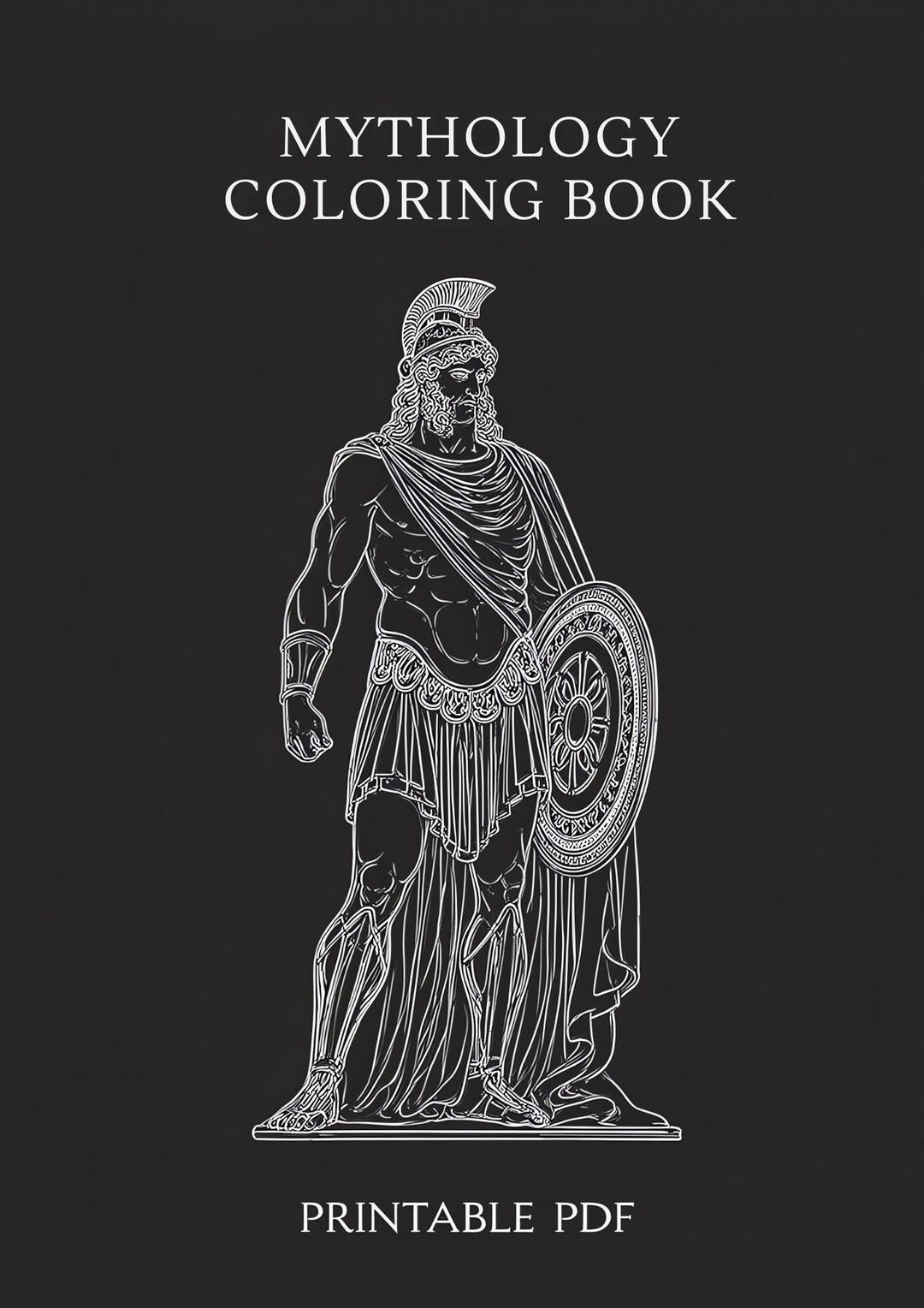 Greek Mythology Coloring Book | Ancient Legends (printable PDF) - Etsy