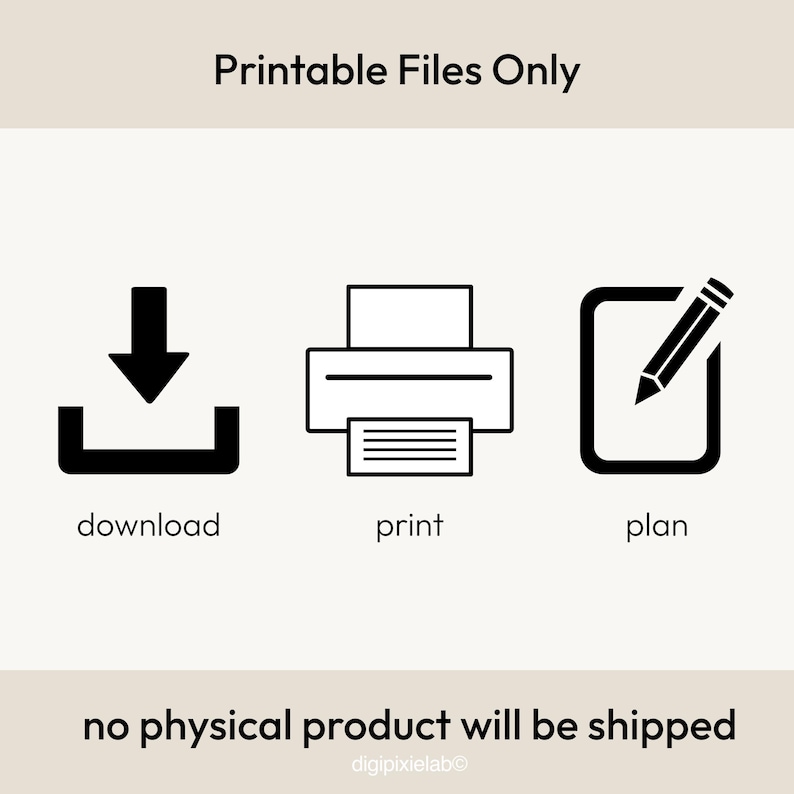 2026 Minimalist Monthly Calendar Printable PDF | A4 and US Letter ...