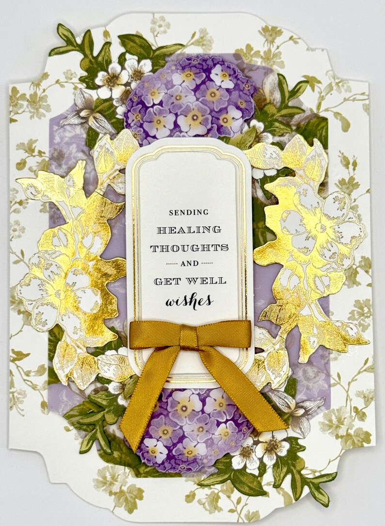 Sending Healing Thoughts and Get Well Wishes - Greeting Card - Etsy