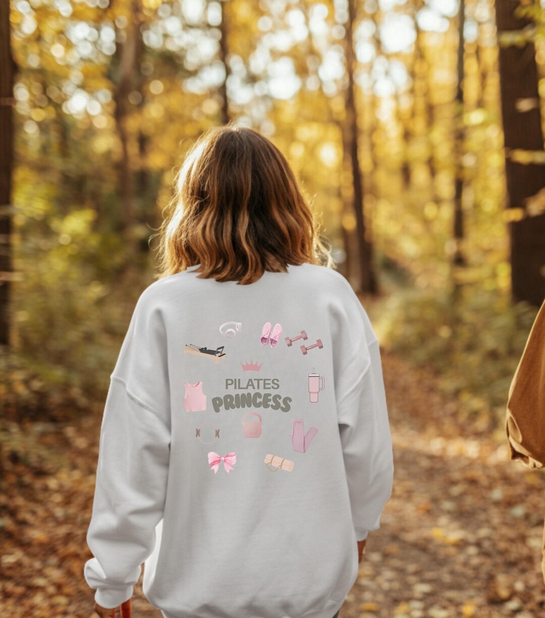 Pilates Princess Crewneck Sweatshirt, Pilates Shirt, Reformer Pilates ...