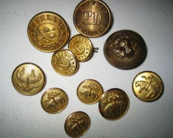 Police Buttons - Etsy