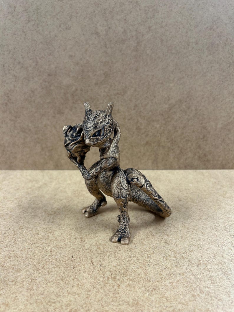 Mewtwo - Pokemon - 3D Printed - Model - 3D Print - Miniature - Figurine ...