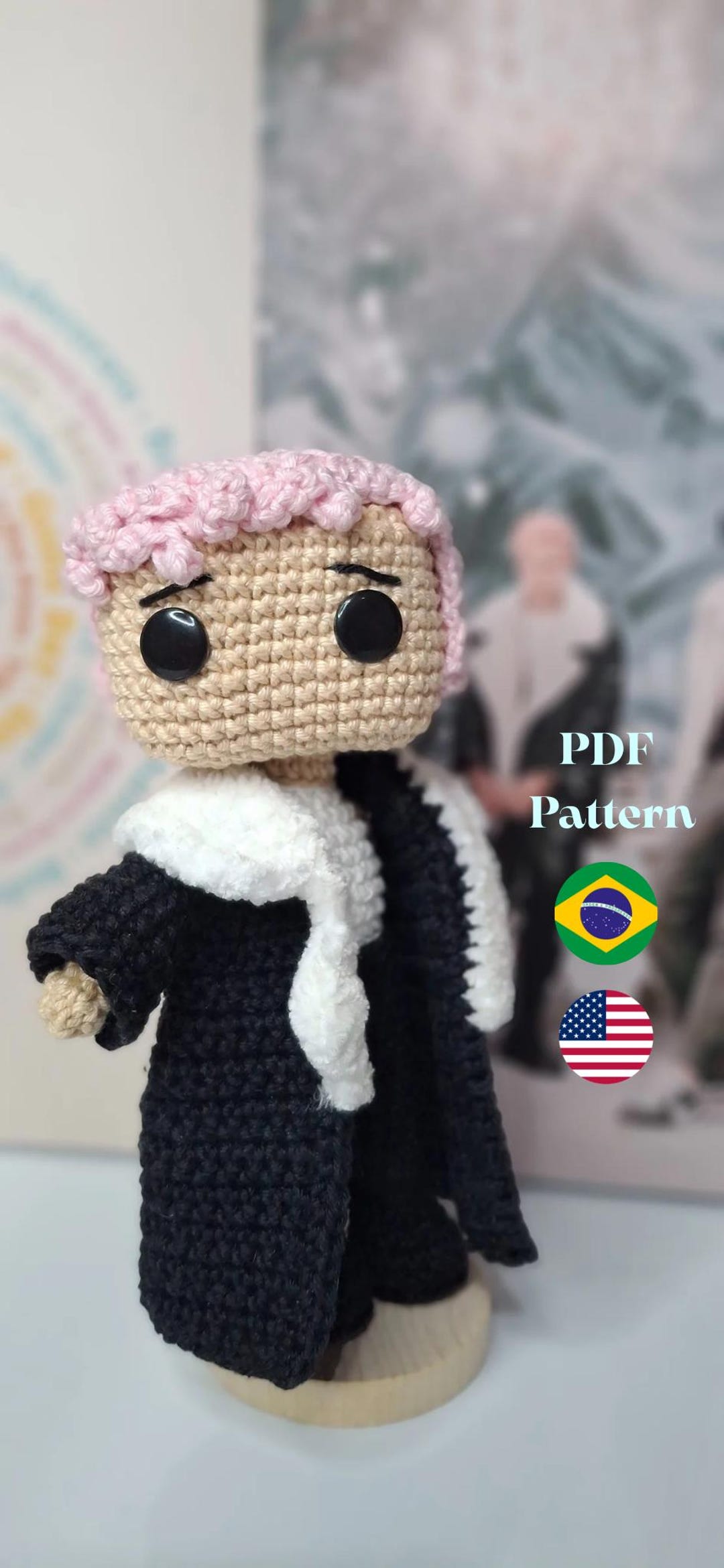 Tyler (shy Away Livestream) Recipe/pattern - Etsy