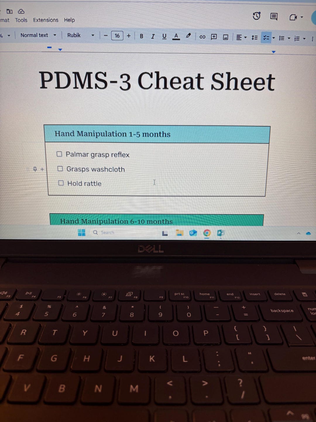 PDMS-3 Cheat Sheet - Etsy