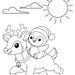 Christmas Coloring Pages for Kids – Santa, Penguins, Reindeer & More ...