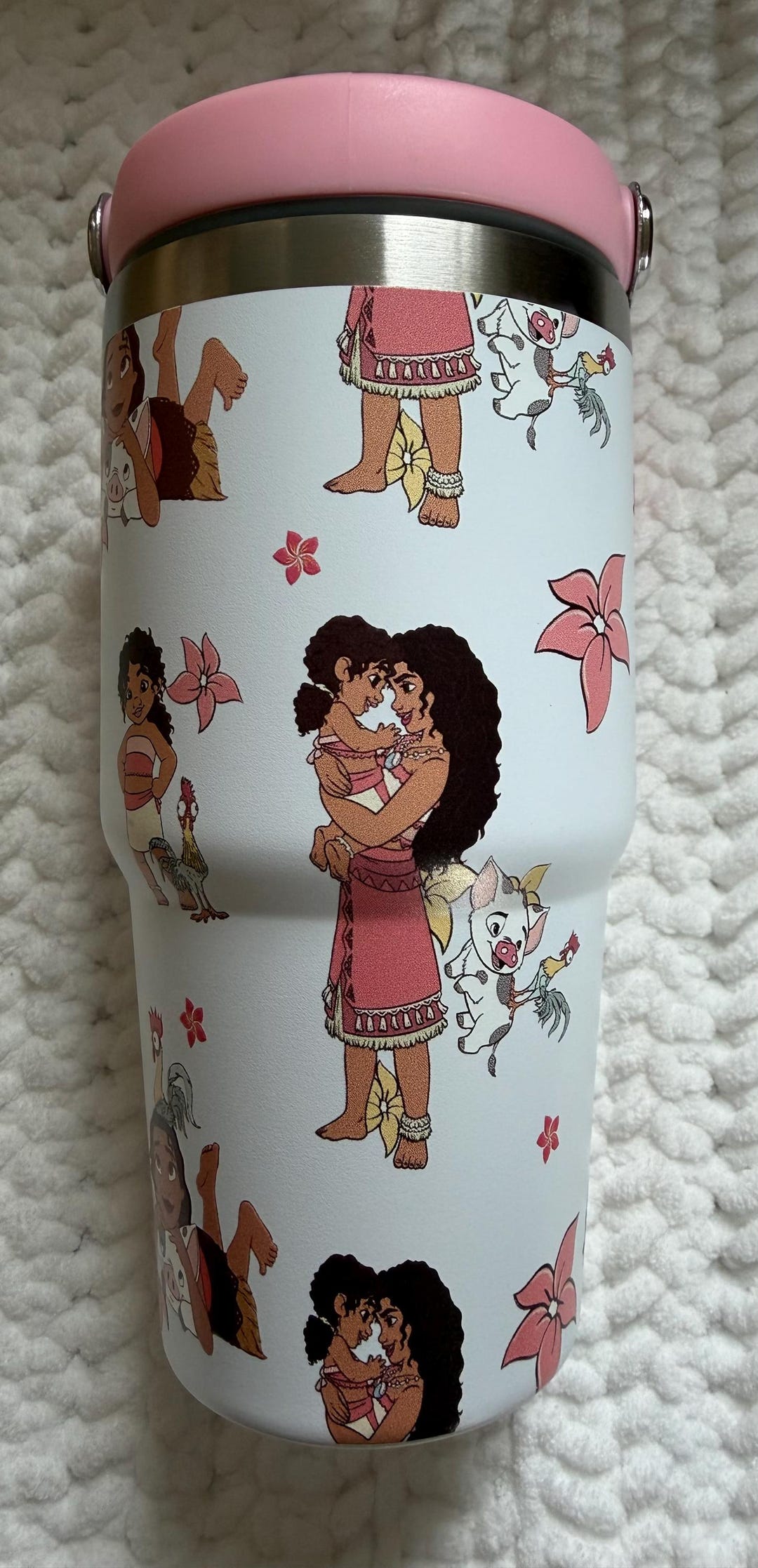 Moana Inspired 20oz Tumbler – Island Adventure Stainless Steel Cup - Etsy