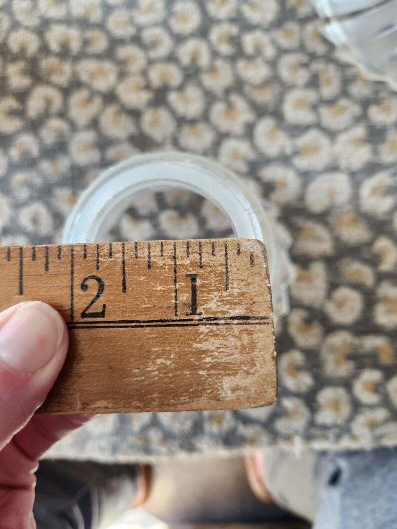 Vintage Victorian MCM Art Deco Glass Lamp Light Fixture Ceiling Fan ...