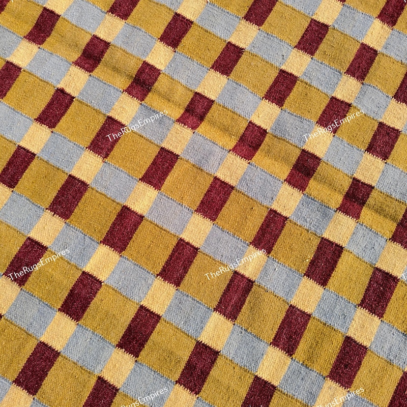 Bauhaus Check Rug - Etsy