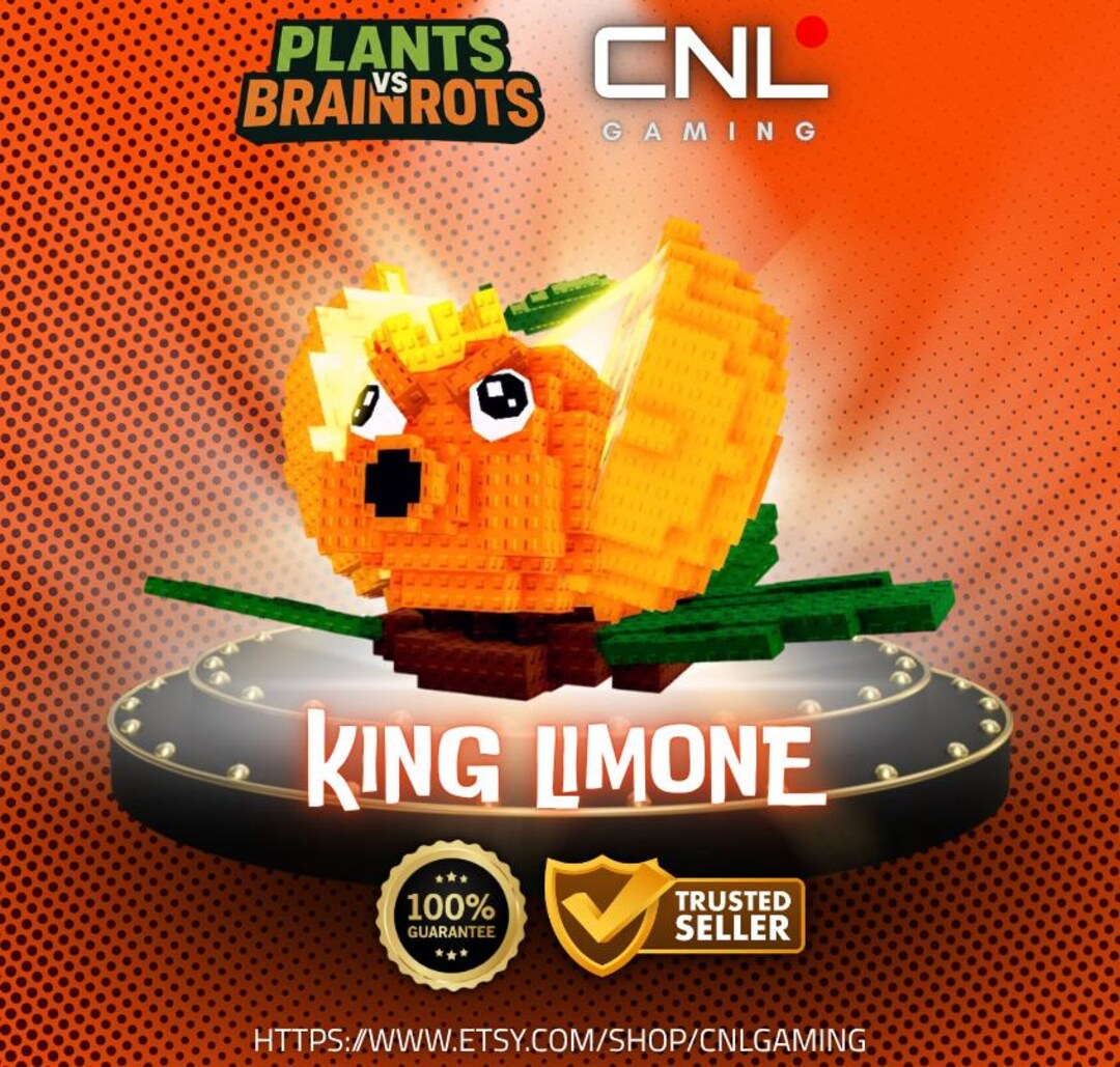 10x King Limone | Plants Vs Brainrots - Etsy