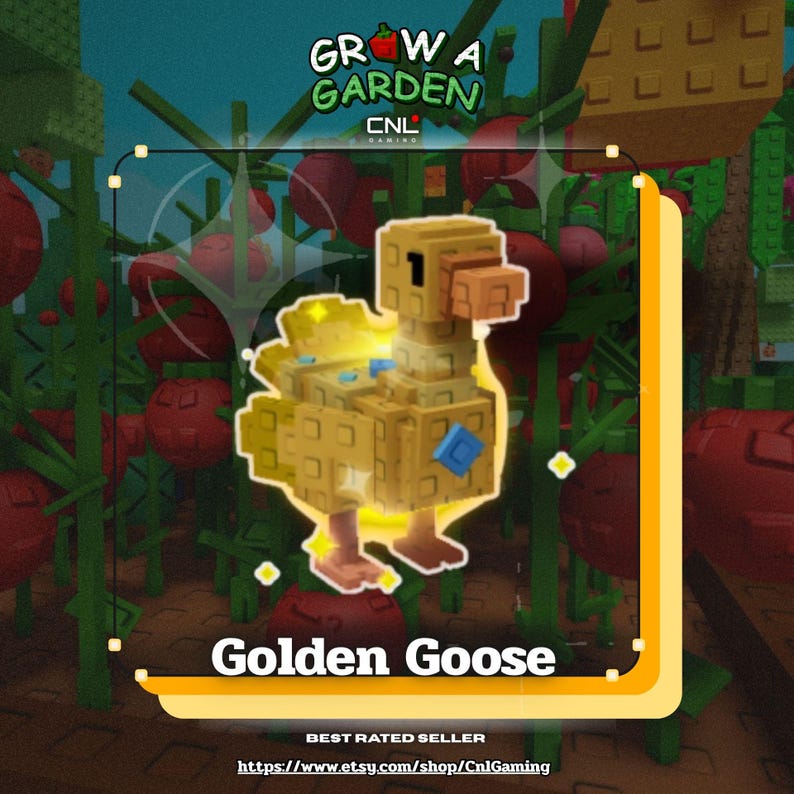 2x Golden Goose | Grow a Garden | Instant Delivery - Etsy