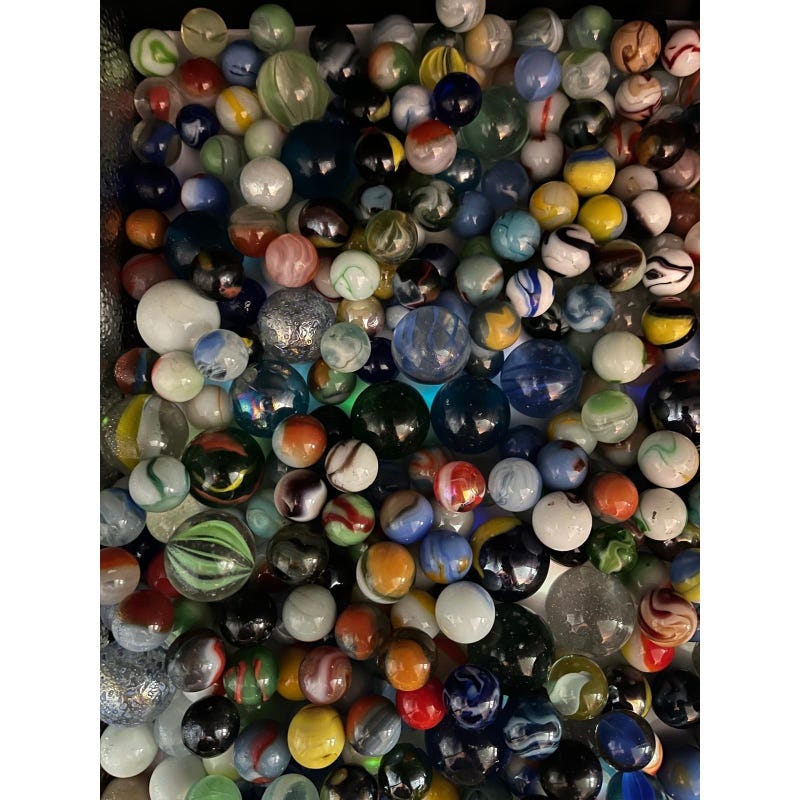 Antique Marbles - Etsy