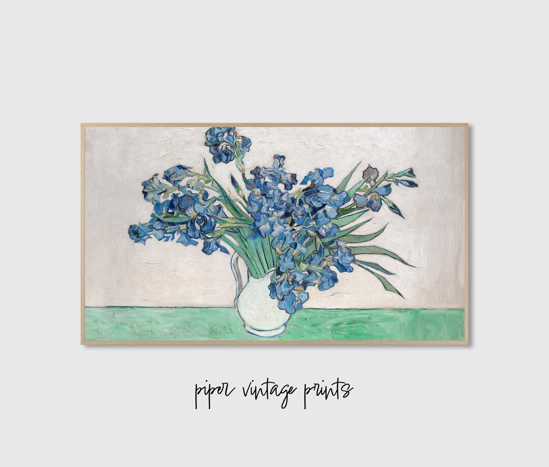 Irises by Vincent Van Gogh Frame TV Art, Digital Download - Etsy