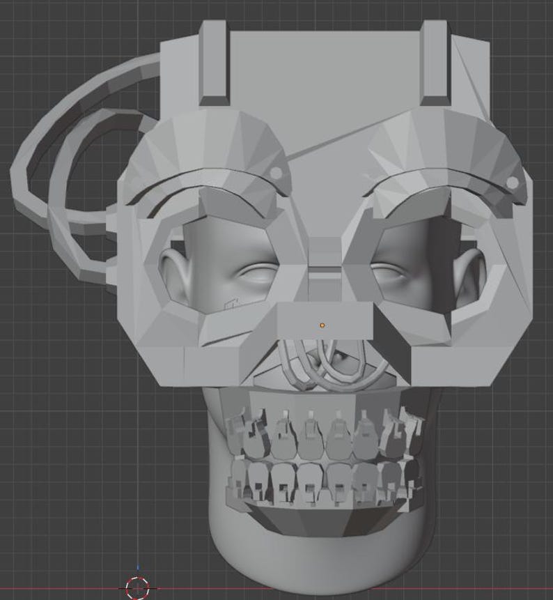 FNAF Ruin Mimic 3D MODEL File Cosplay Mask (DIGITAL) - Etsy