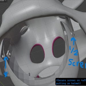 FNAF 2 Mangle 3D MODEL File Cosplay Mask (DIGITAL) - Etsy