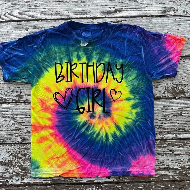 Girls Tie Dye Shirt - Etsy