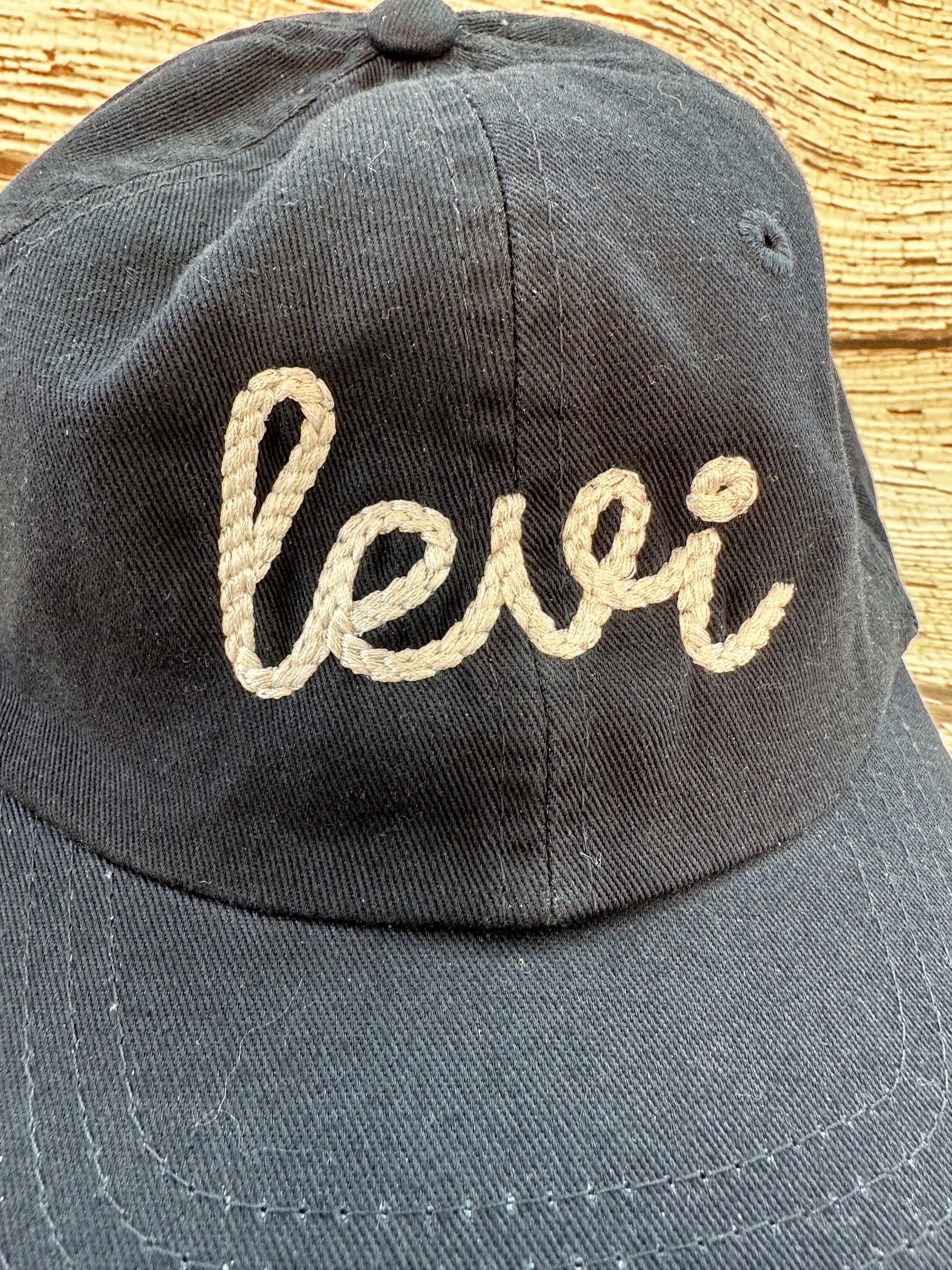 Personalized Children Cap Personalized Kids Hat Custom Cap Rope Script ...