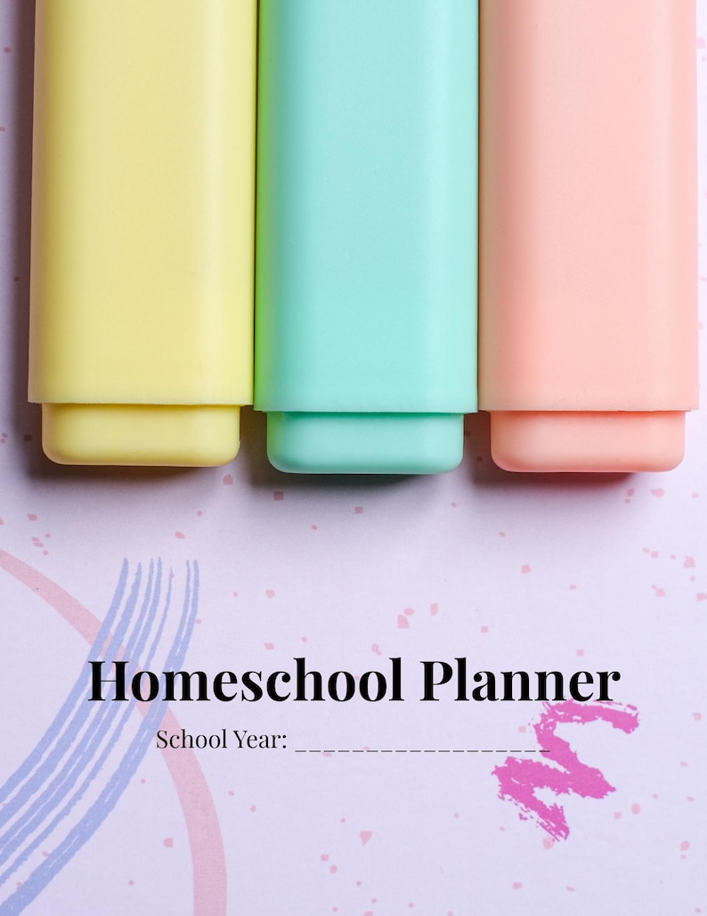 Homeschool Planner Bundle | Digital & Printable, Goodnotes, Notability ...