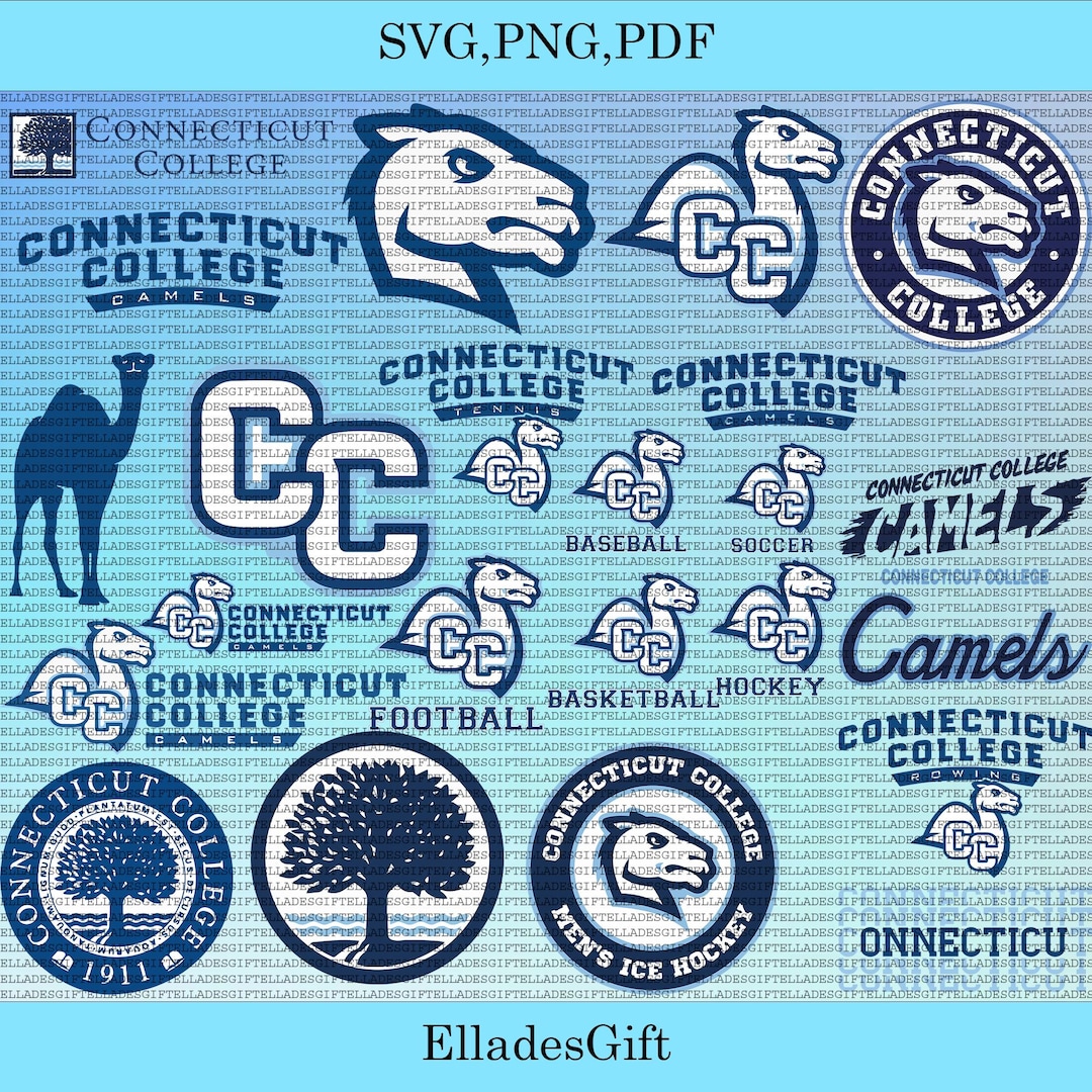 Connecticut College SVG, Athletics, Camels SVG, Football, University ...