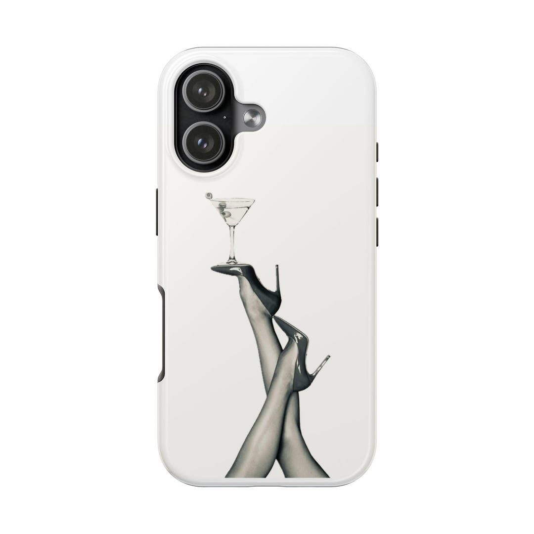 Martini Legs Phone Case – Chic Minimalist Aesthetic iPhone Case ...