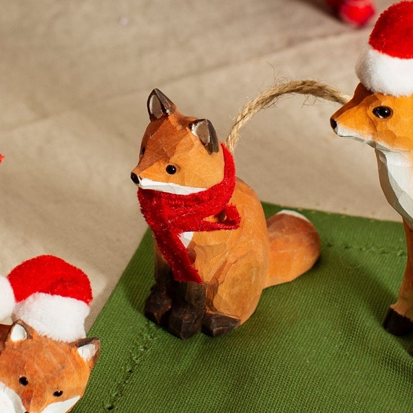 Fox Ornament - Etsy