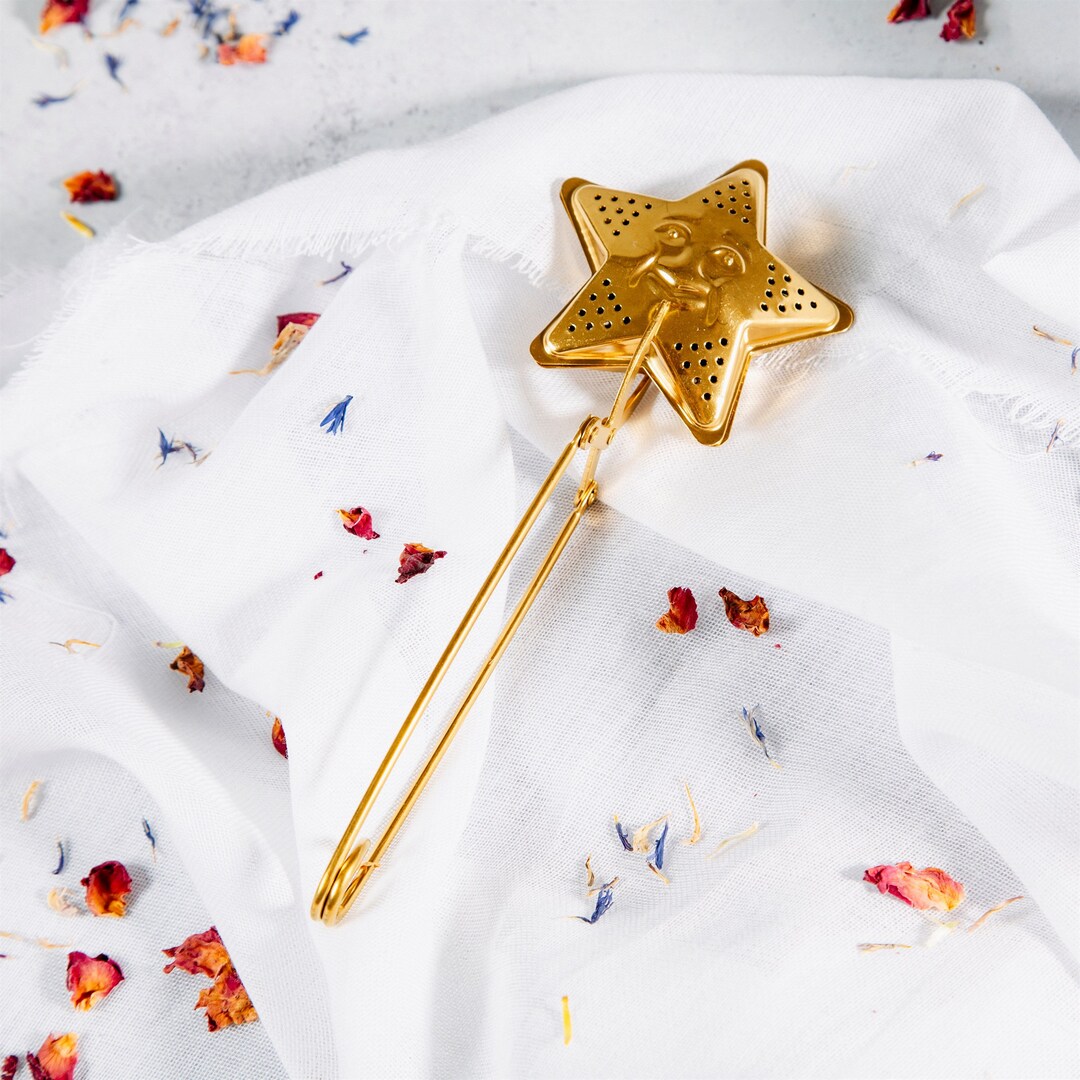 Tea Strainer Star Shaped for Loose Leaf Tea Infuser Gold Party - Etsy