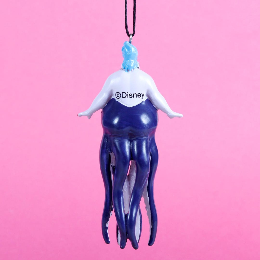 Ursula the Little Mermaid 3D Hanging Christmas Tree Decoration Disney ...