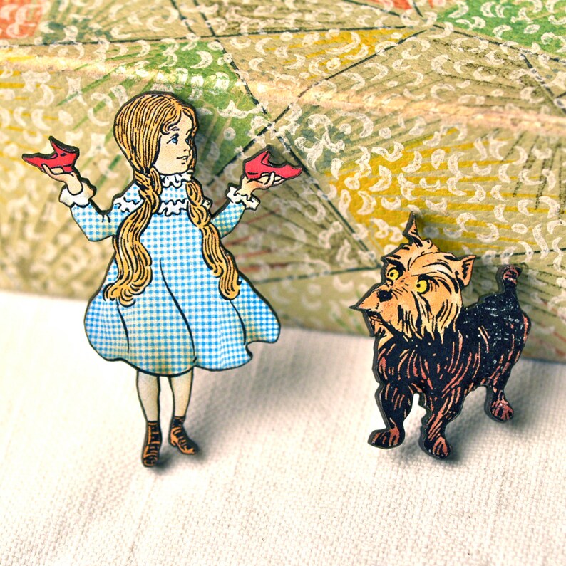 Dorothy in Blue Dress With Red Shoes From the Wizard of Oz - Etsy