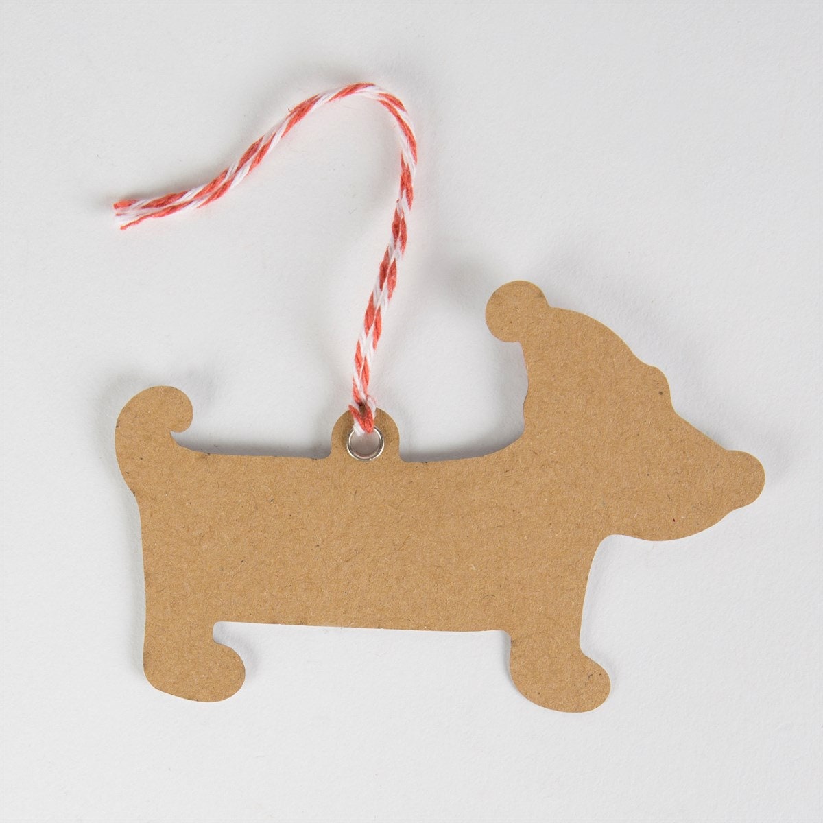 Dachshund Sausage Dog Gift Tag Set of 12 in Hats Christmas Present ...