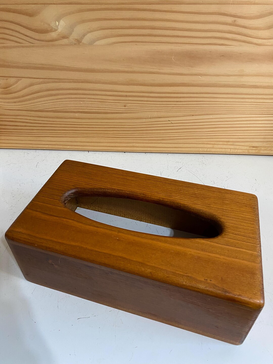 Vintage Wood Tissue Kleenex Box Cover Handmade Primitive Cottage - Etsy