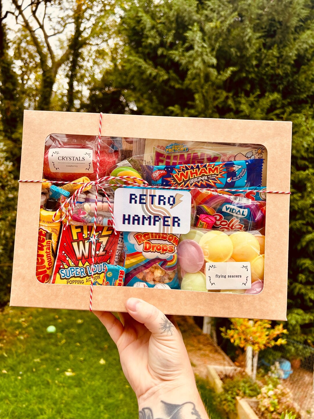 Retro Sweet Hamper | Old School Sweets | Childhood | Hampers & Gifts - Etsy