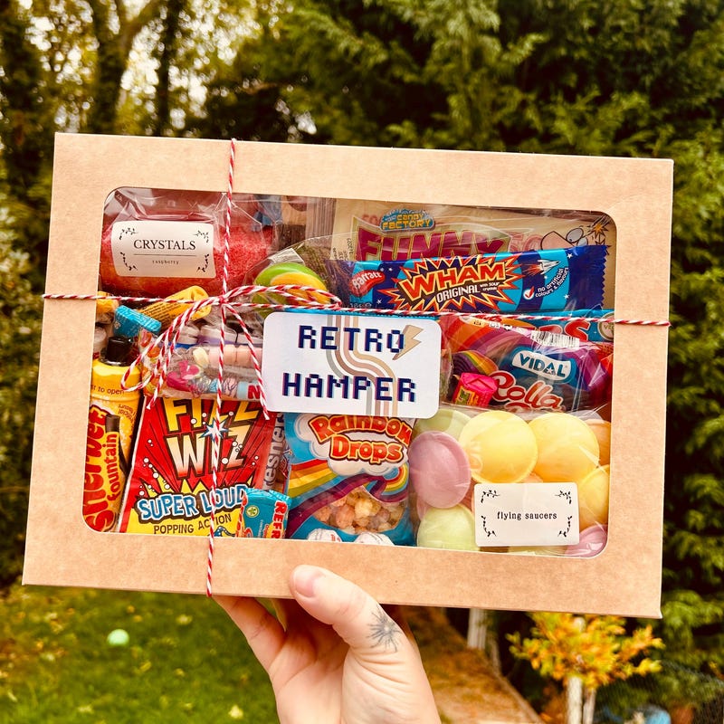 Retro Sweets Gift Hamper - 60+ Gift Ideas for 2026
