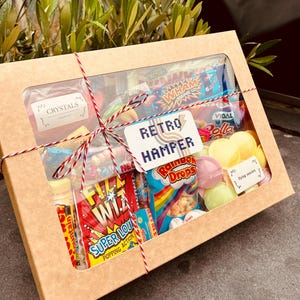 Retro Sweet Hamper | Old School Sweets | Childhood | Hampers & Gifts - Etsy