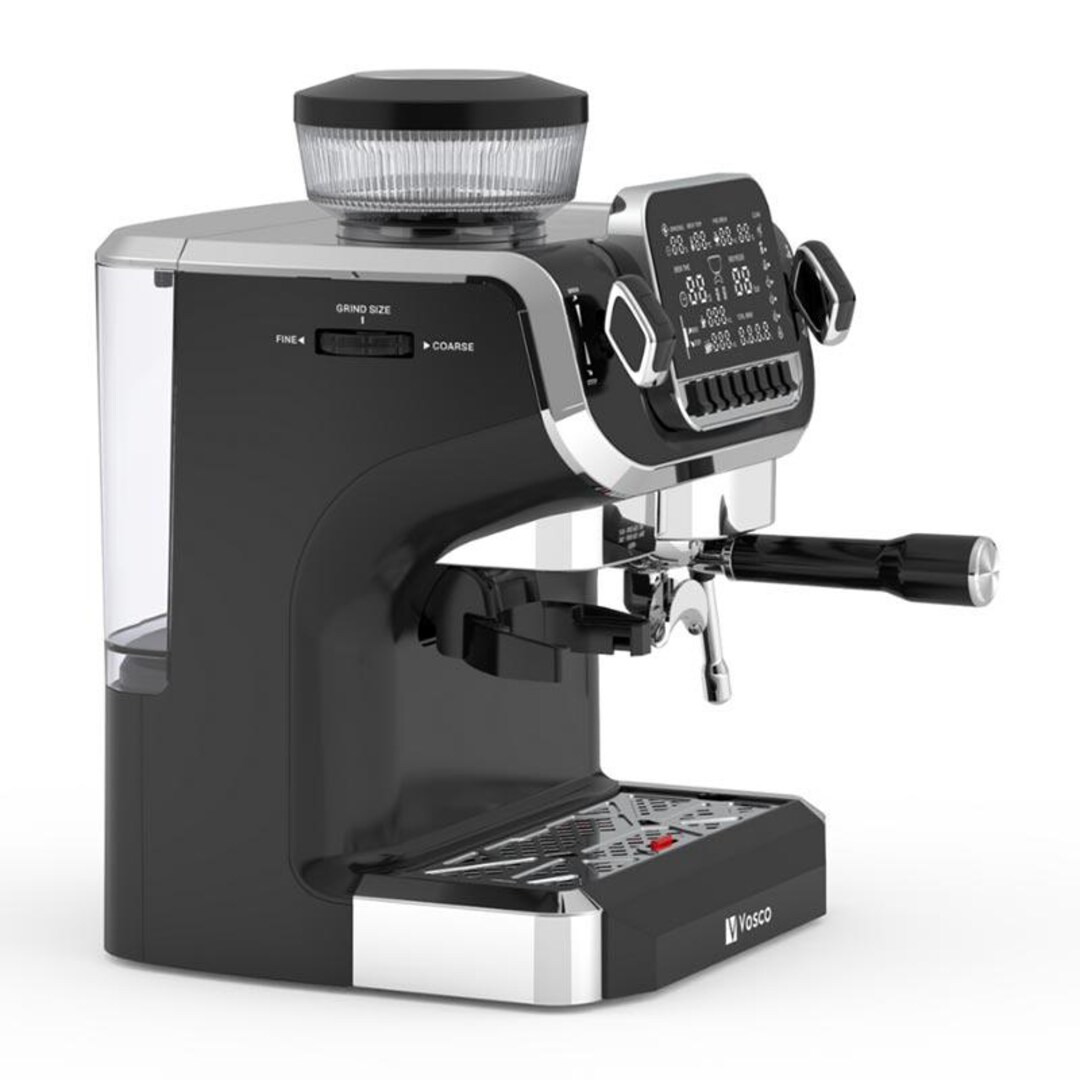 Vosco Espresso and Coffee Maker With Grinder | Barista Coffee Machine ...