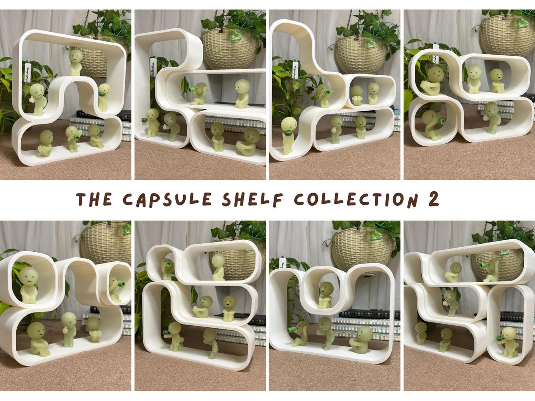 Capsule Shelf Collection 2 : Figurines, Smiski and Sonny Angel Display ...