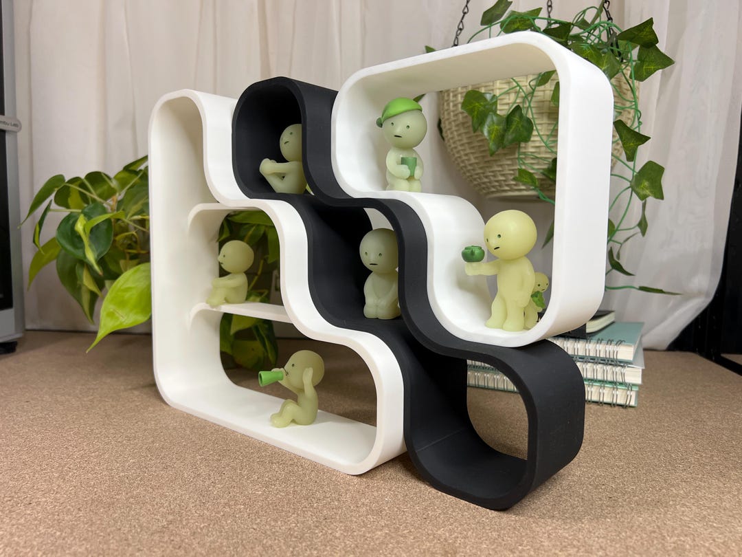 Capsule Shelf Bundle: Smiski and Sonny Angel Display - 3D Printed ...
