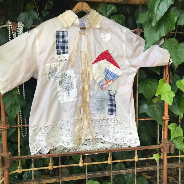 Shabby Chic Jacket - Etsy